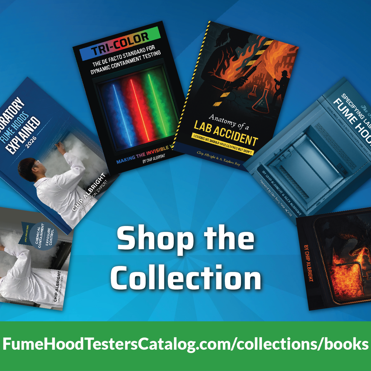 Box Set – Complete 6-Book Collection – Fume Hood Testers Catalog